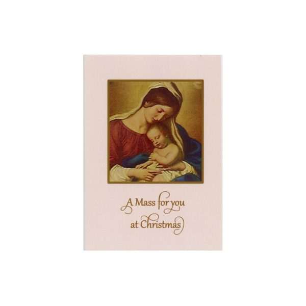 CMC 3 Single Christmas Mass Card with envelope